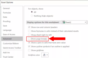 How To Get Rid Of The Dotted Lines In Excel | SpreadCheaters