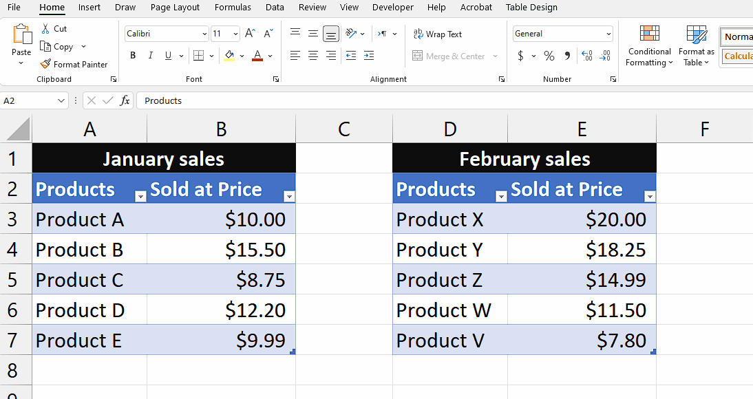 How To Select Whole Table In Excel | SpreadCheaters