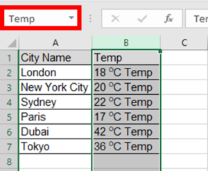 How To Change The Column Name In Excel | SpreadCheaters