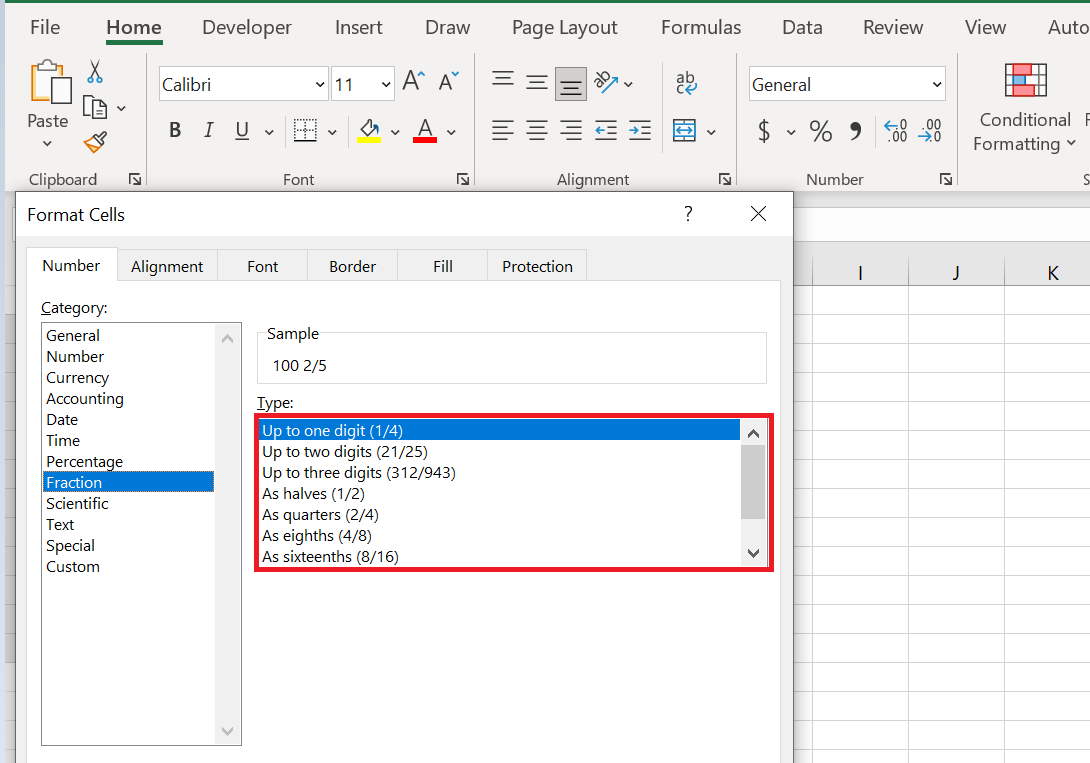 How To Insert Fractions In Microsoft Excel Spreadcheaters