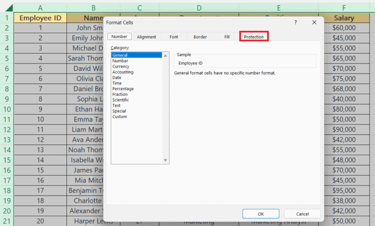 How To Lock Cell Size In Microsoft Excel | SpreadCheaters