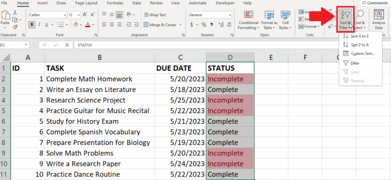 How To Make A Tracker In Excel | SpreadCheaters