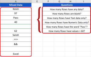 How To Count Rows In Excel | SpreadCheaters