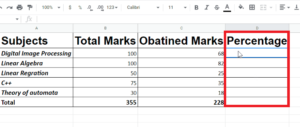 How To Calculate Percentages In Google Sheets | SpreadCheaters