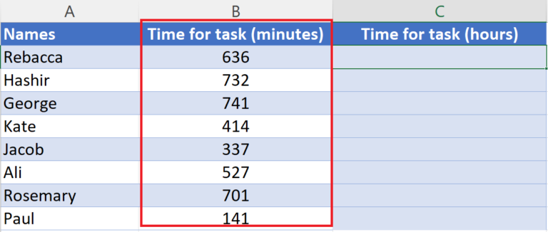 How To Convert Minutes To Hours In Excel | SpreadCheaters