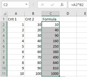 How To Drag Down A Formula In Excel | SpreadCheaters