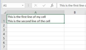 How To Go Down A Line In Excel - SpreadCheaters