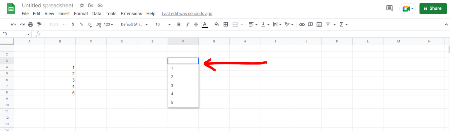 How To Create Drop Down Options In Google Sheets | SpreadCheaters