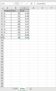 How To Pull Values From Another Worksheet In Excel | SpreadCheaters