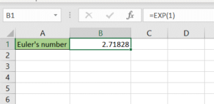 How To Type E In Excel | SpreadCheaters