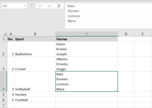 How To Make A List Within A Cell In Excel | SpreadCheaters