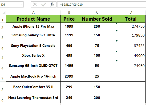 How To Edit An Array In Excel | SpreadCheaters