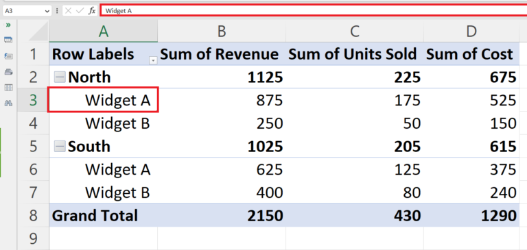 How To Change Row Labels In A Pivot Table In Microsoft Excel ...