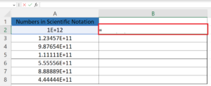 How To Change The Scientific Notation To Standard Form In Microsoft ...