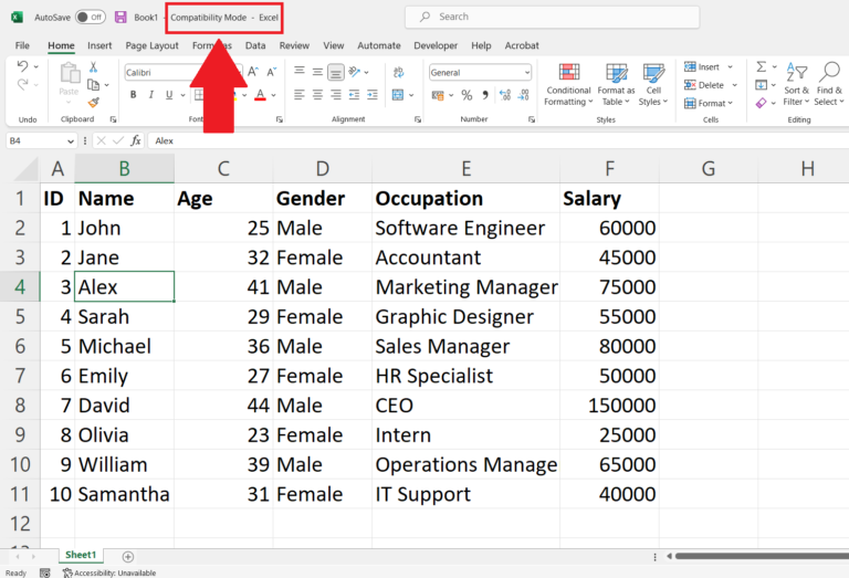 How To Turn Off Compatibility Mode In Microsoft Excel | SpreadCheaters