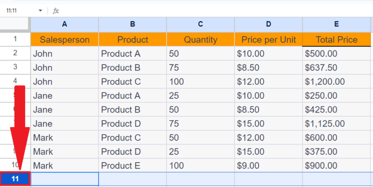 How To Limit Rows In Google Sheets | SpreadCheaters How To Limit Rows In Google Sheets | SpreadCheaters