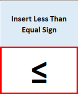 How To Put Less Than Or Equal To In Excel | SpreadCheaters