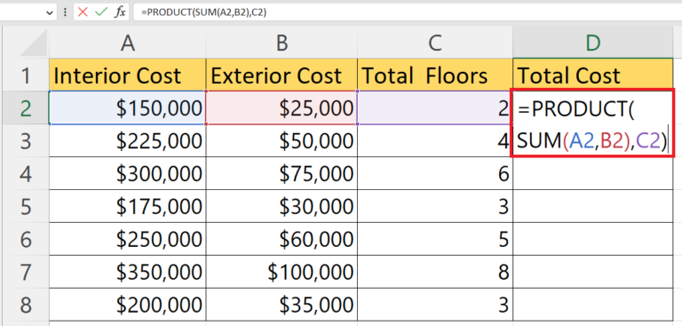 How To Add And Multiply In The Same Cell In Microsoft Excel ...