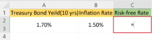 How To Calculate The Risk-free Rate In Microsoft Excel | SpreadCheaters