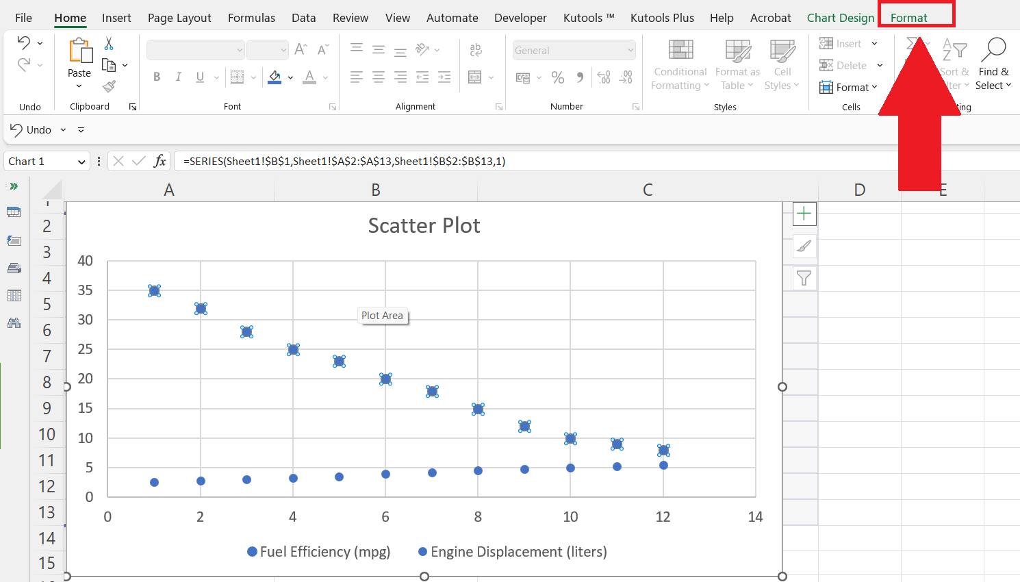 How To Change The Color Of A Scatter Plot In Microsoft Excel ...
