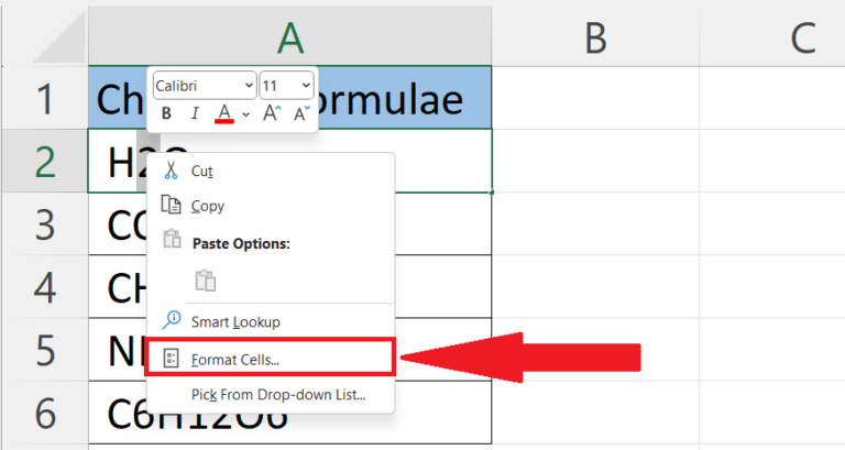 How To Make A Subscript In Microsoft Excel Spreadcheaters