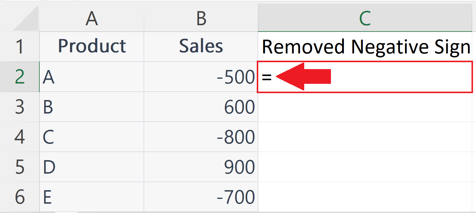 How To Remove Negative Sign In Microsoft Excel Spreadcheaters