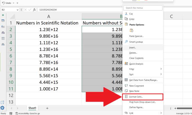 How To Turn Off The Scientific Notation In Microsoft Excel Spreadcheaters