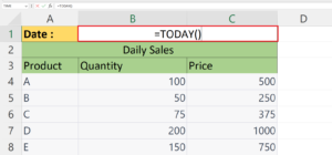 How To Get A Date To Automatically Update In Microsoft Excel ...