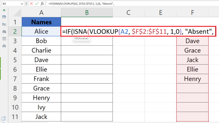 How To Compare Two Columns In Excel For Missing Values | SpreadCheaters