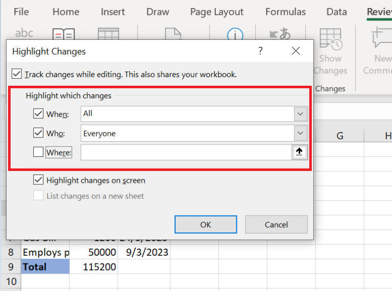 How To See Who Made Changes In Microsoft Excel | SpreadCheaters