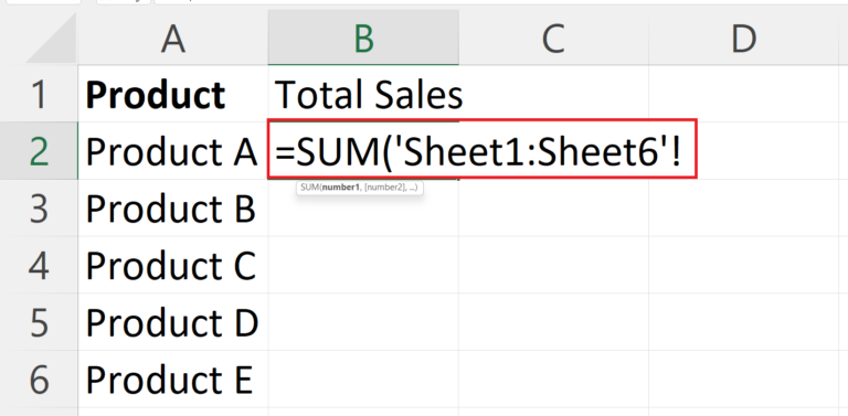 How To Add Totals From Different Sheets In Microsoft Excel Spreadcheaters