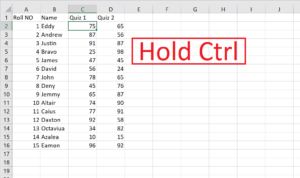 How To Select All Cells In A Column In Microsoft Excel | SpreadCheaters