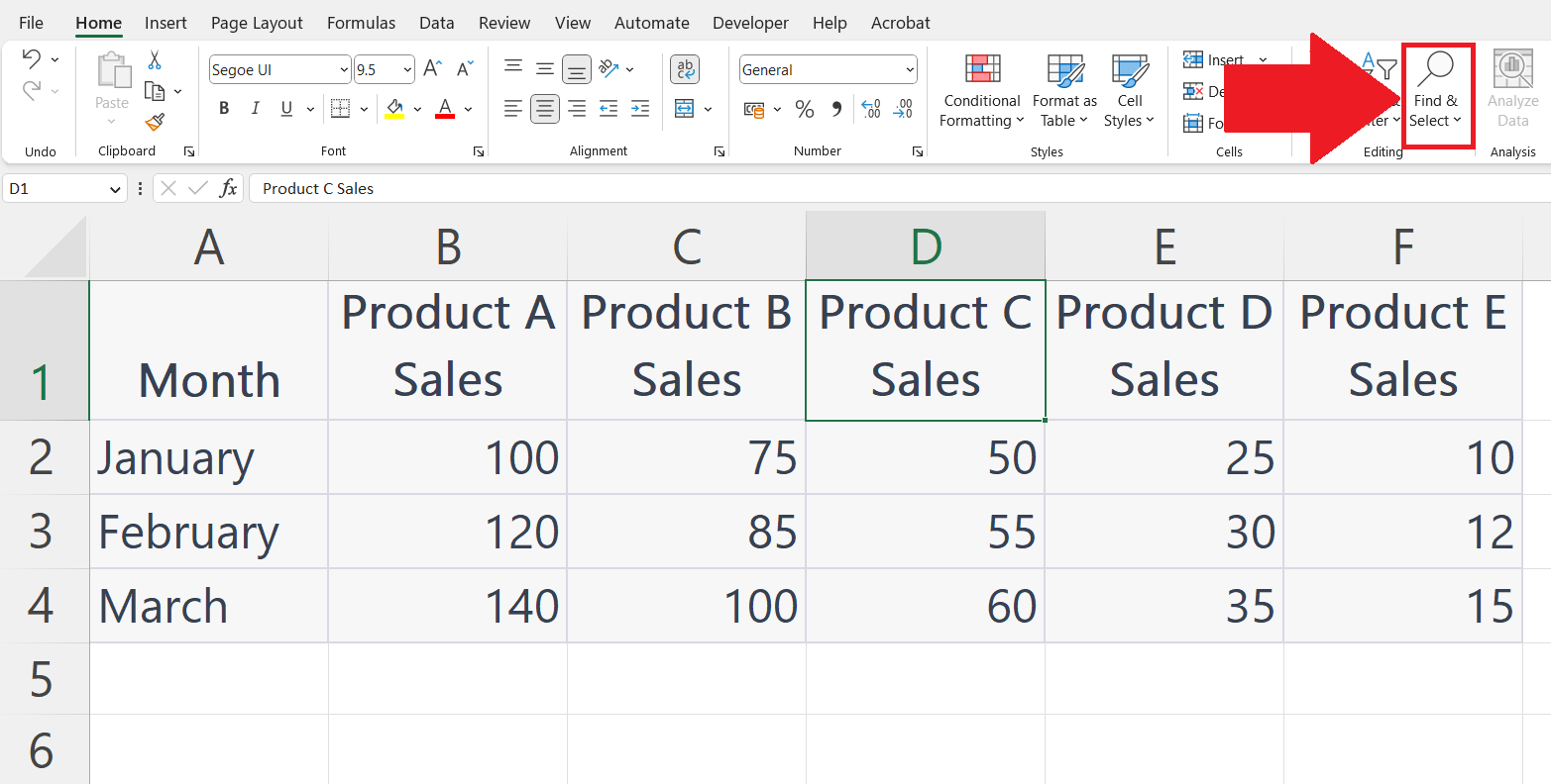 How To Select Two Columns In Microsoft Excel That Are Not Next To Each ...
