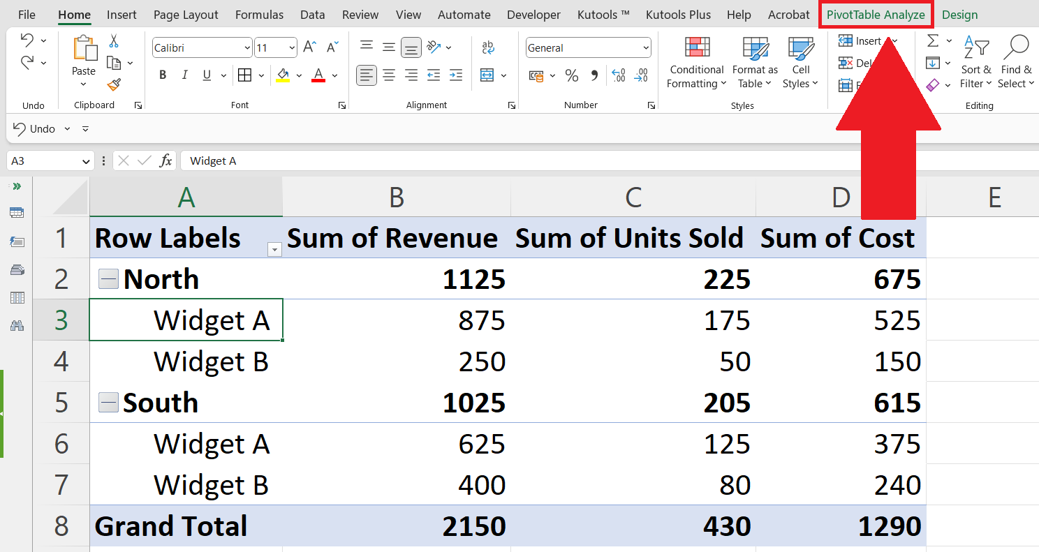 How To Change Row Labels In A Pivot Table In Microsoft Excel ...