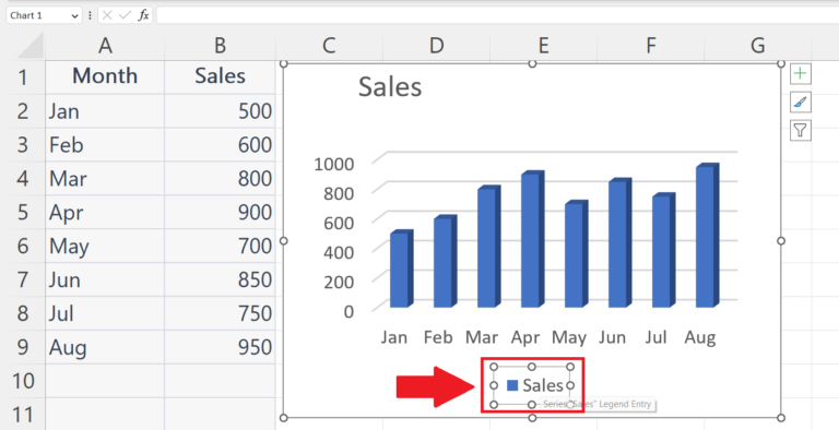 How To Remove Legend In Microsoft Excel | SpreadCheaters