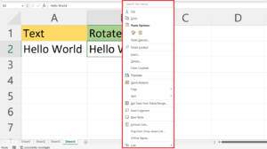 How To Rotate Text In Microsoft Excel | SpreadCheaters