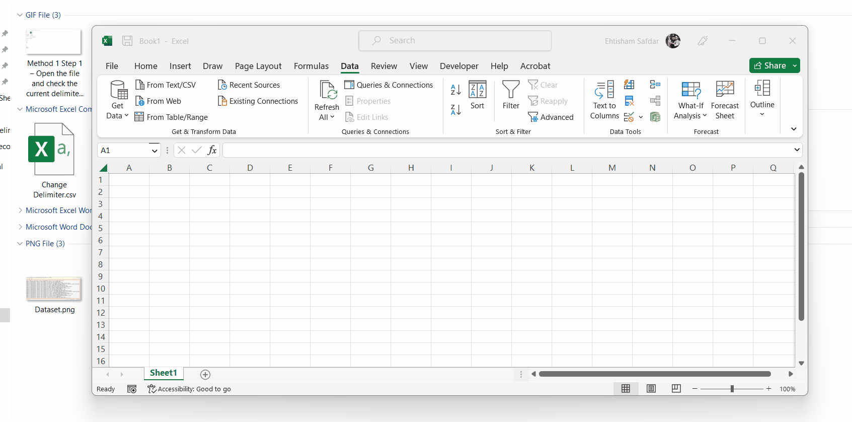 How To Change Delimiter In Excel | SpreadCheaters