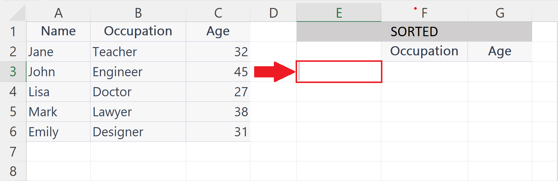How To Sort Data In Microsoft Excel | SpreadCheaters