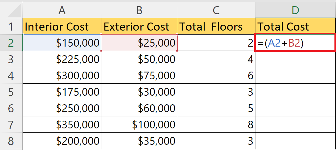 How To Add And Multiply In The Same Cell In Microsoft Excel ...