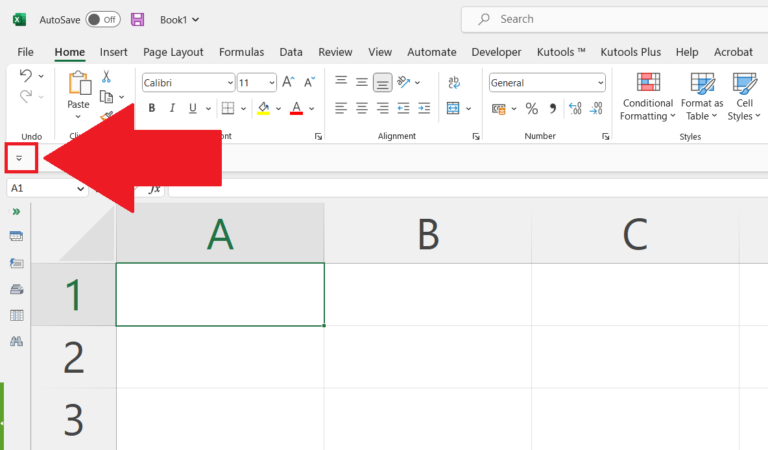 How To Add The Undo Button In Microsoft Excel | SpreadCheaters