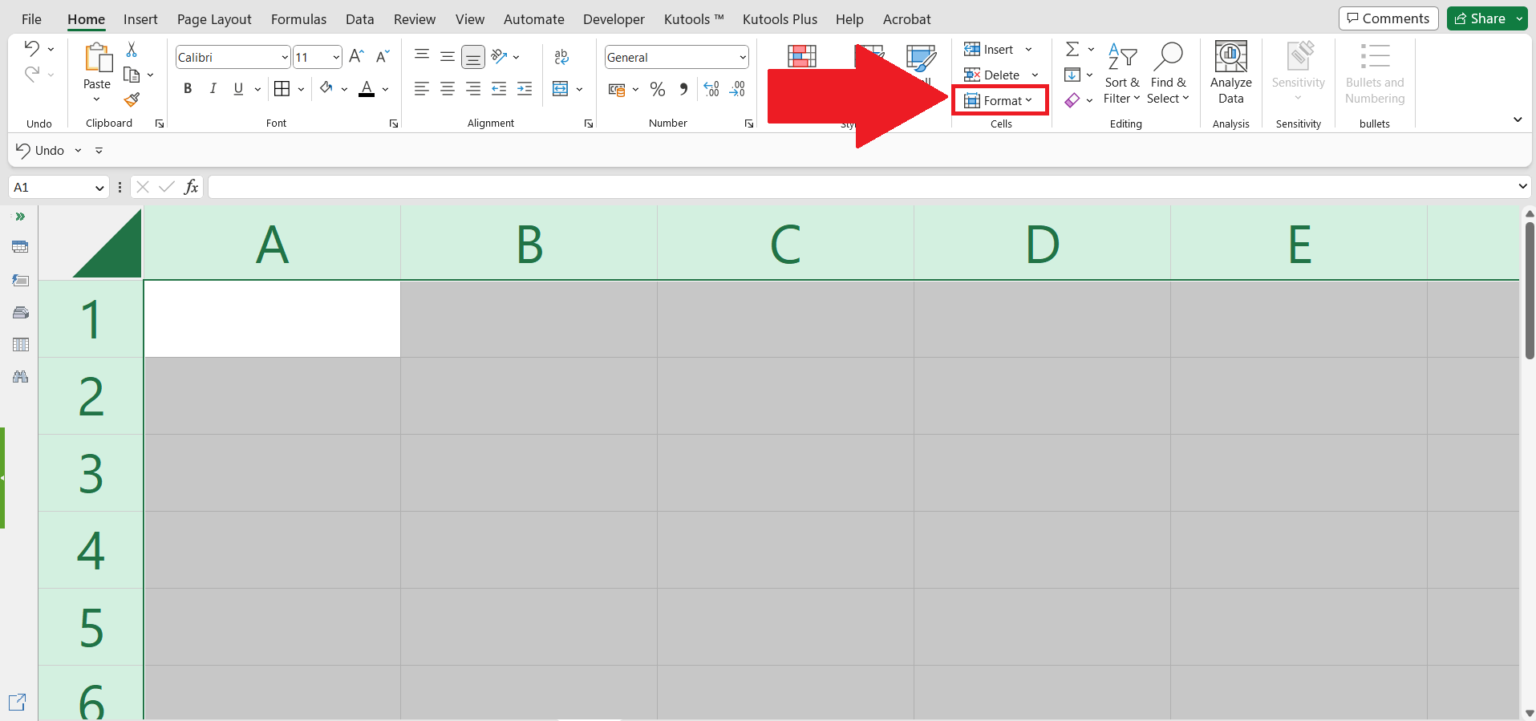 How To Change All Cell Sizes In Microsoft Excel | SpreadCheaters