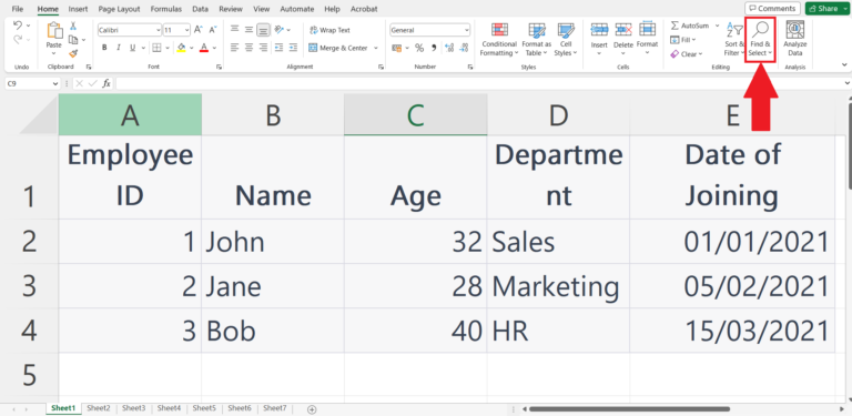 How To Use Shortcut Methods To Switch Tabs In Microsoft Excel ...