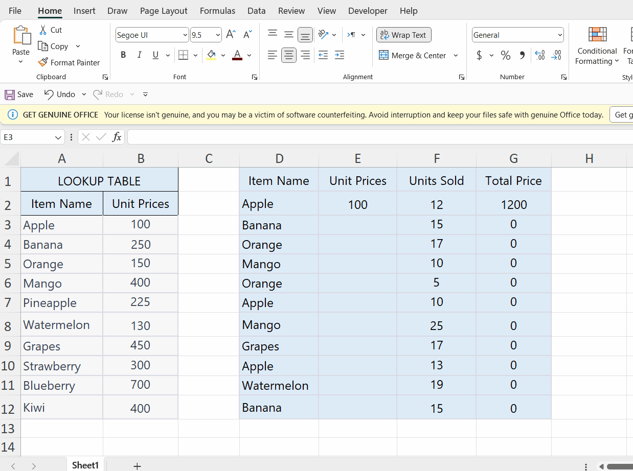 How To Assign A Value To A Word In Excel | SpreadCheaters