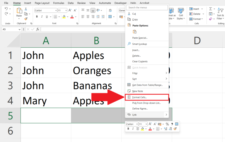 How To Put A Horizontal Line In Microsoft Excel Spreadsheet ...