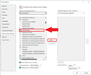 How To Autoformat In Microsoft Excel | SpreadCheaters