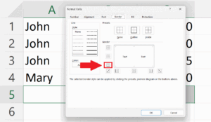 How To Put A Horizontal Line In Microsoft Excel Spreadsheet ...
