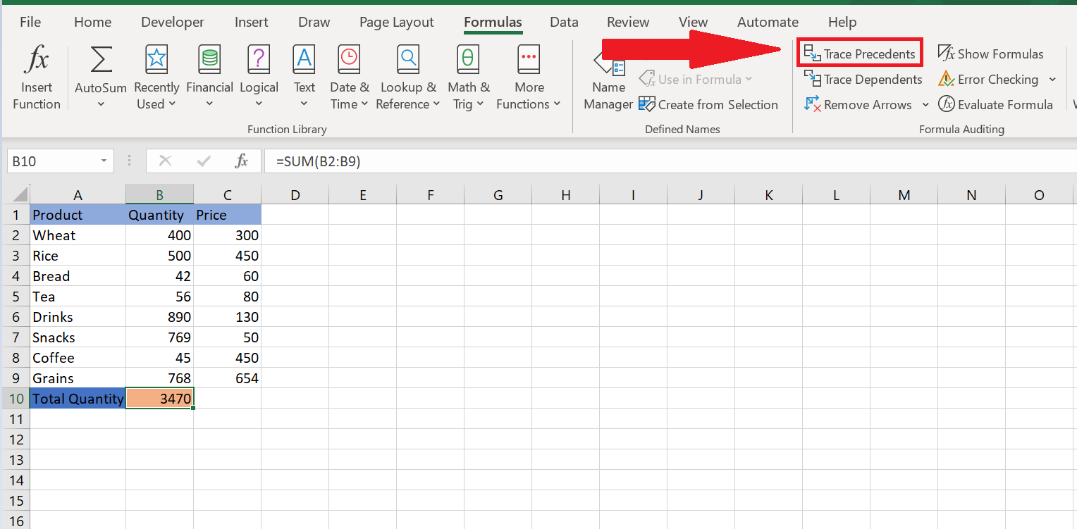 How To See What Cells Are Linked In Excel | SpreadCheaters