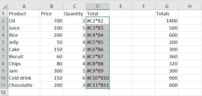 How To Copy And Paste Exact Formula In Excel | SpreadCheaters
