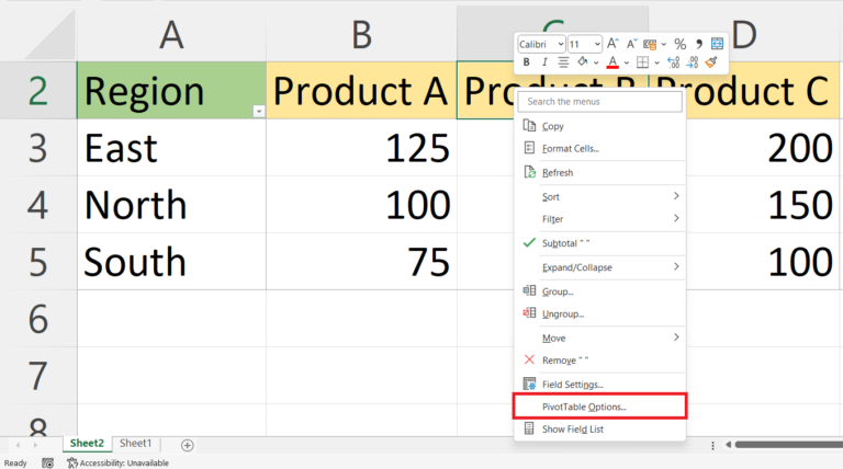 How To Add Grand Total To A Pivot Table In Microsoft Excel | SpreadCheaters