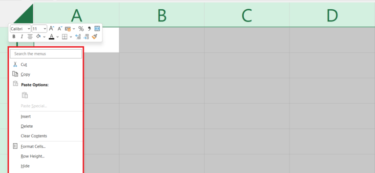 How To Change All Cell Sizes In Microsoft Excel | SpreadCheaters